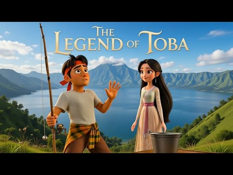 LEGENDA DANAU TOBA VERSI BAHASA INGGRIS - SUB INDO #dongeng #storytelling #english 