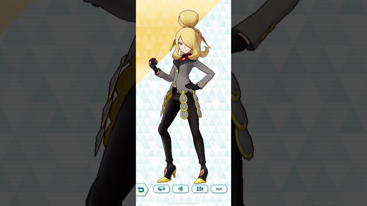 Pokemon Masters EX: Cynthia (Sygna Suit) All moves animations ...