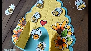 Honey Bee Stamps Honey Cuts Busy Bees Steel Craft Dies