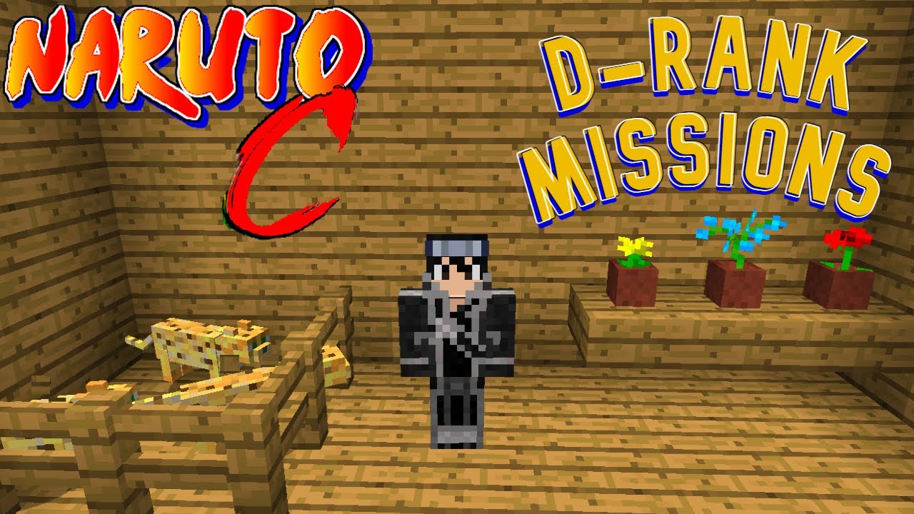 ShinobiCraft (Naruto C Mod) Ep 4 COMPLETING OUR FIRST MISSIONS - YouTube