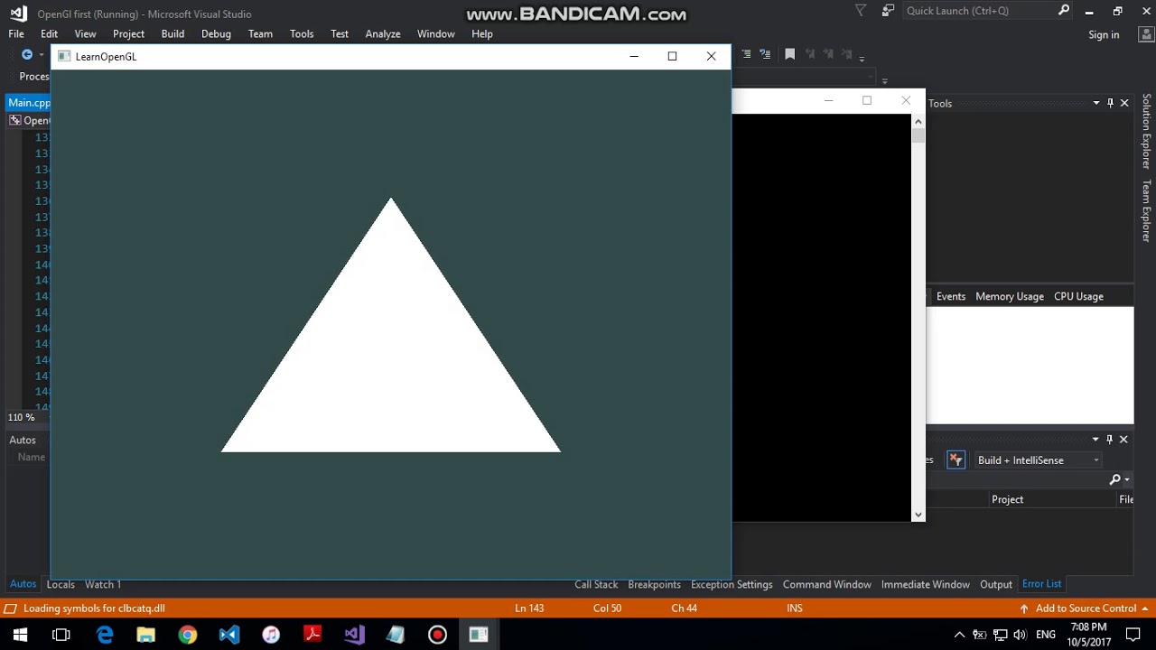 Graphics - openGL - colors - YouTube