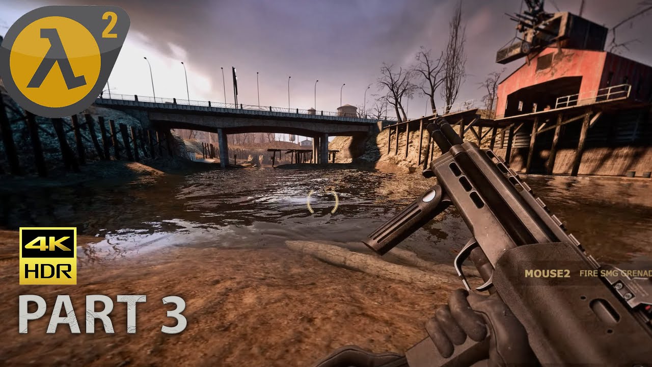 Half Life 2 REMASTER PART 03: 4K RTX ON version 1 - YouTube