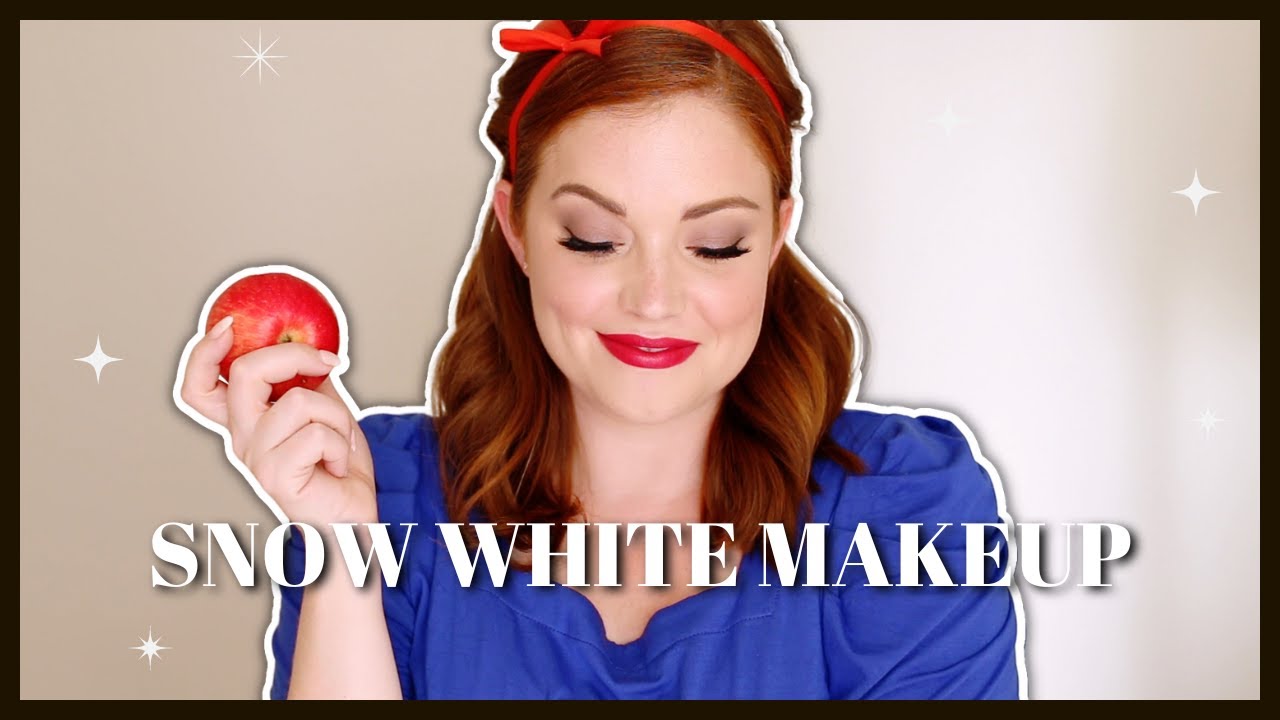 EASY SNOW WHITE MAKEUP TUTORIAL | Disney Princesses - YouTube