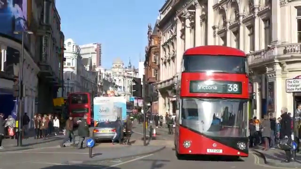 London Buses At Piccadilly Circus 16 February 2016 - YouTube