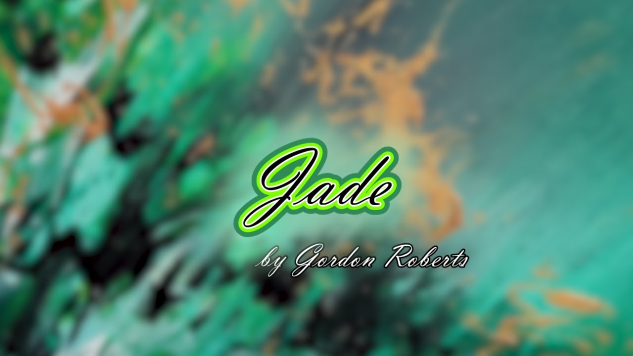 'Jade' | Abstract no.126 | acrylic abstract painting | 40x30 cm | May ...