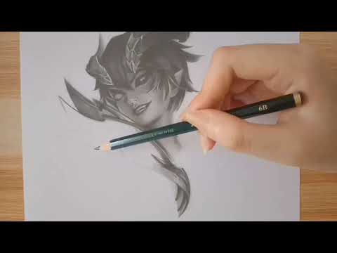 [Speed Draw] Dyrroth Scalebore from Mobile Legends - YouTube