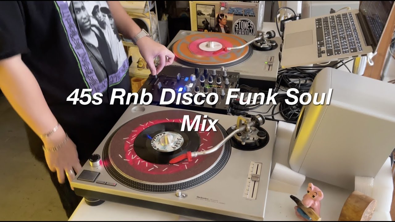 DJ GUS [Vinyl Mix 45s] R&B Funk Disco Soul Easy Listening /Whyact - YouTube