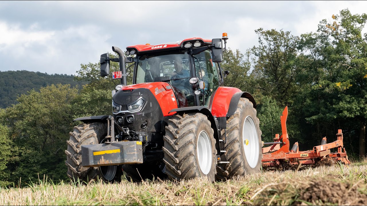 Case IH Puma 175 au déchaumage - YouTube