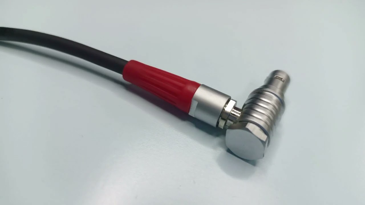 FPG.1B Elbow Female Connector to D-Tap Cable Assembly Electrical Wire ...