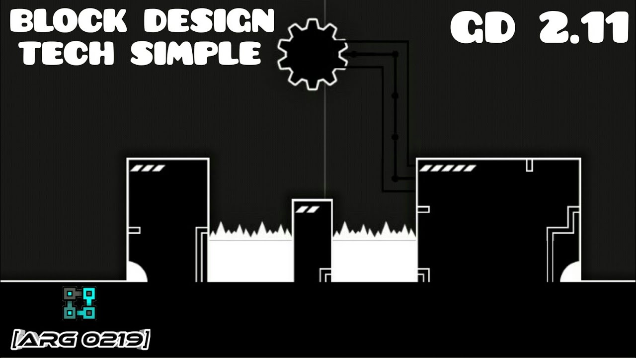 [TUTORIAL] HOW TO MAKE BLOCK DESIGN MODERN SIMPLE BY ME GD 2.11 | ARG ...