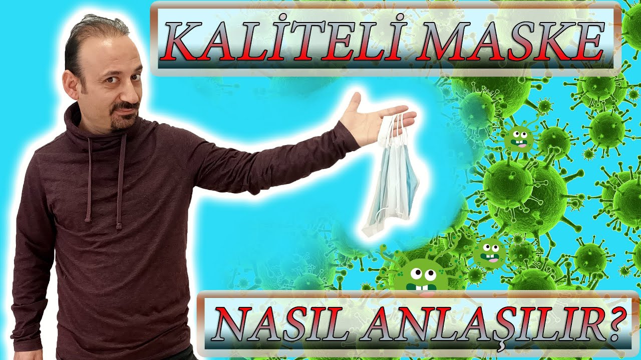 Kendi Maskeni Kendin Test Et - Kaliteli Maske Nasıl Anlaşılır? (Basit ...
