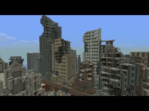 Minecraft Fallout Mash Up Raw Gameplay - YouTube