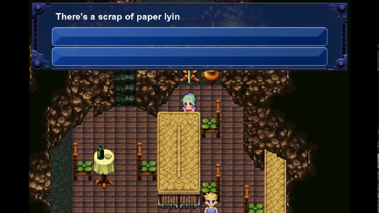 Final Fantasy VI - 19 Returner Hideout - meeting Banon, Terra's ...