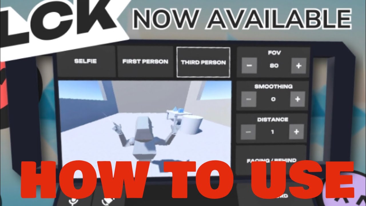 How to use the LCK camera mod-gorilla tag - YouTube