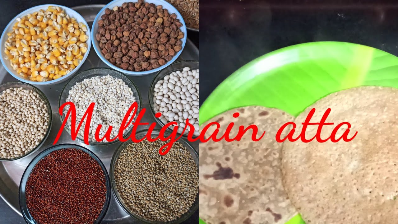 Multigrain atta in tamil # whole grain recipe - YouTube