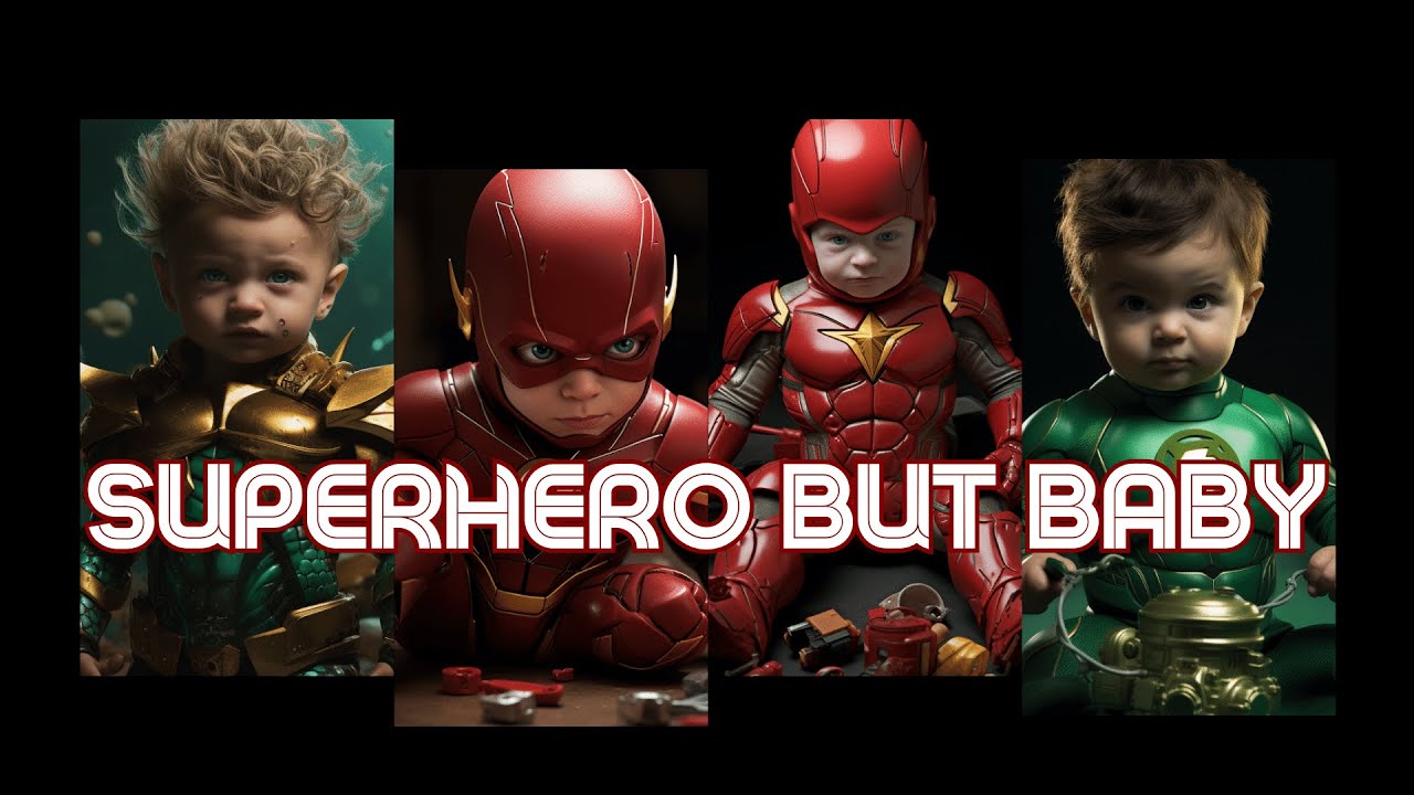 SUPERBABY PLAYING WITH TOYS || ALL CHARACTERS MARVEL AND DC - YouTube