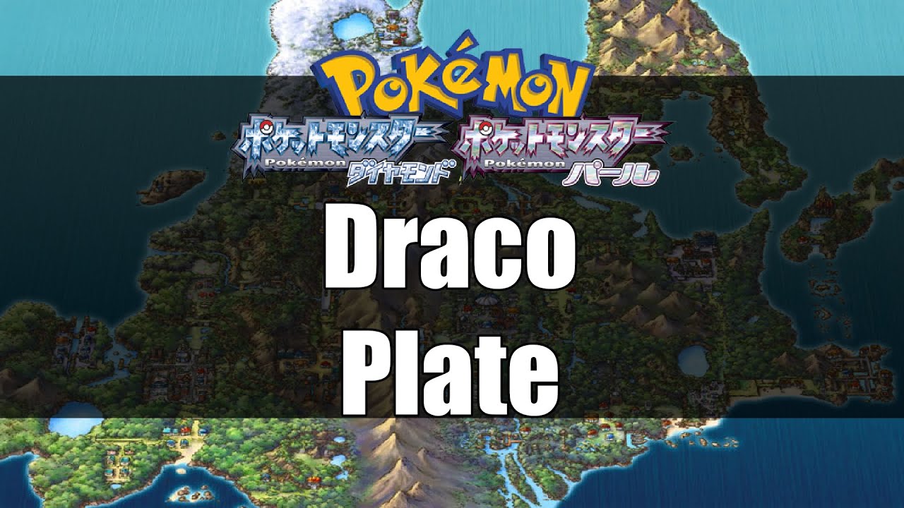 Pokemon Diamond & Pearl - Where to get Draco Plate - YouTube