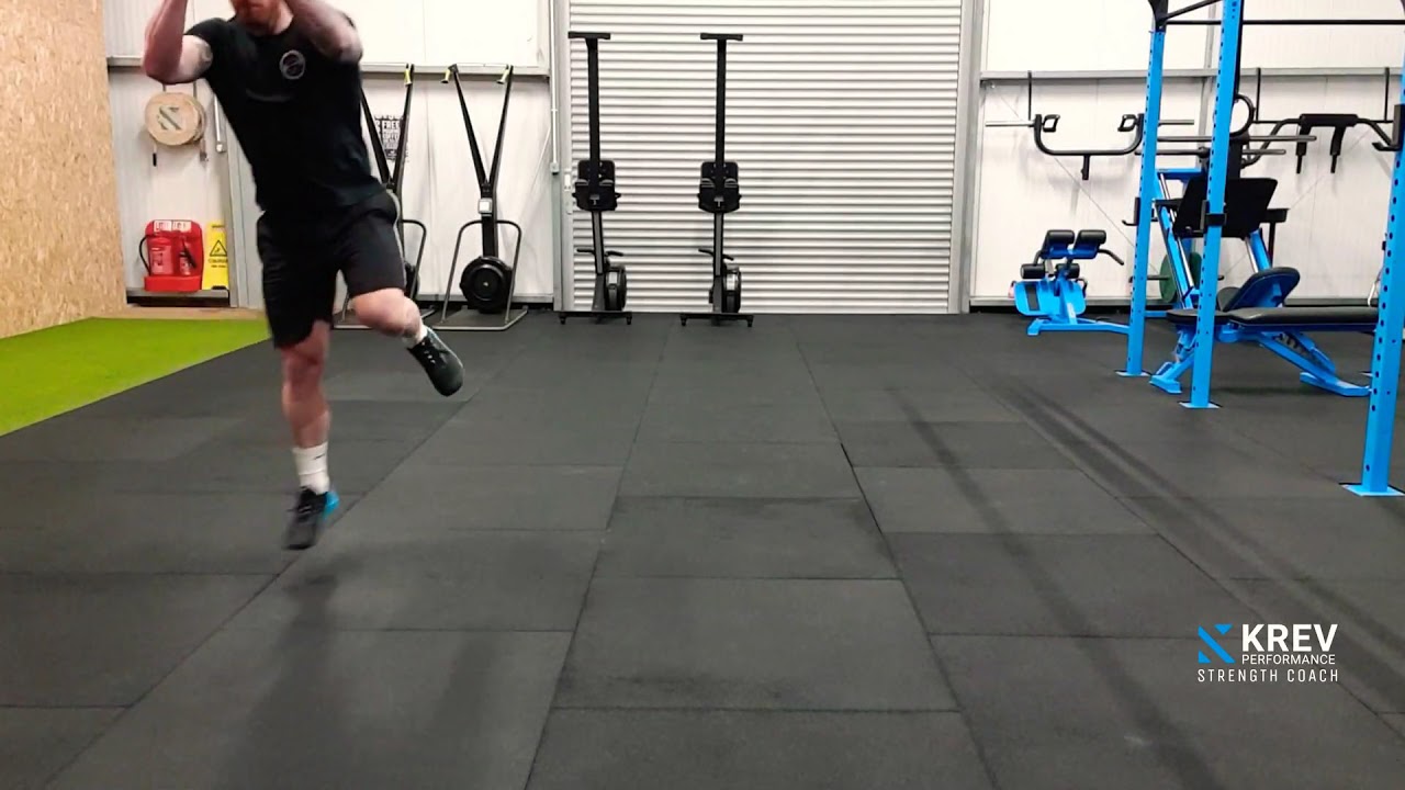 DOUBLE CONTACT MEDIAL LATERAL HOP - YouTube