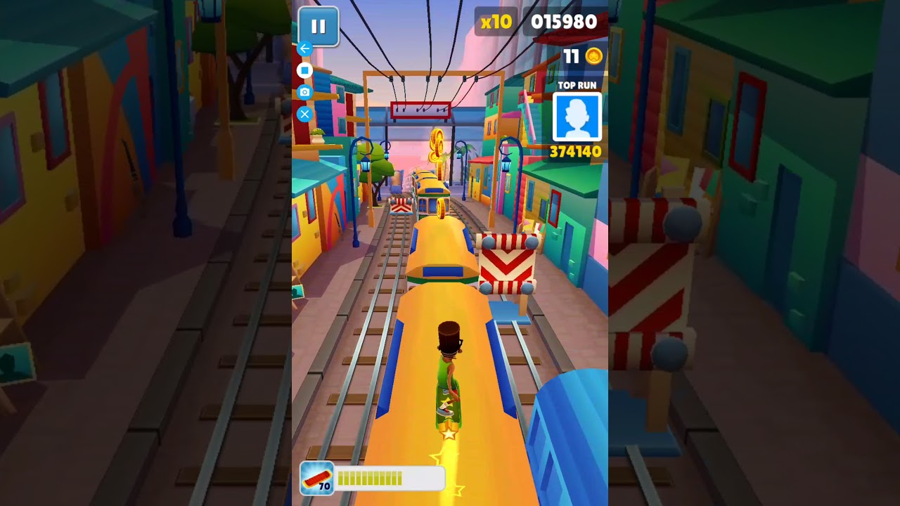 Subwaysurfers gameplay part 2 (plz subscribe) XD - YouTube