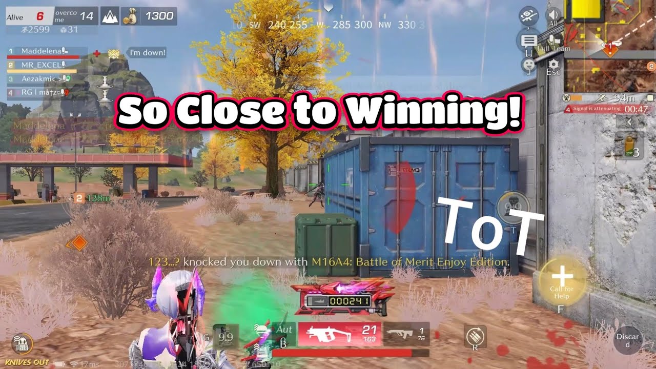 I'M SO CLOSE, BUT NOT ENOUGH!!! ToT (Knives Out Gameplay Isolated ...