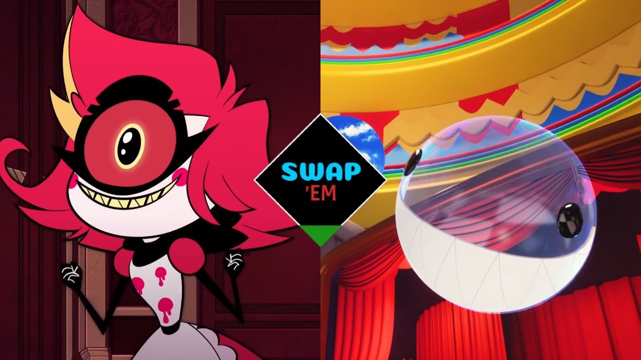 NIFFTY & BUBBLE VOICE SWAP | Hazbin Hotel/The Amazing Digital Circus ...