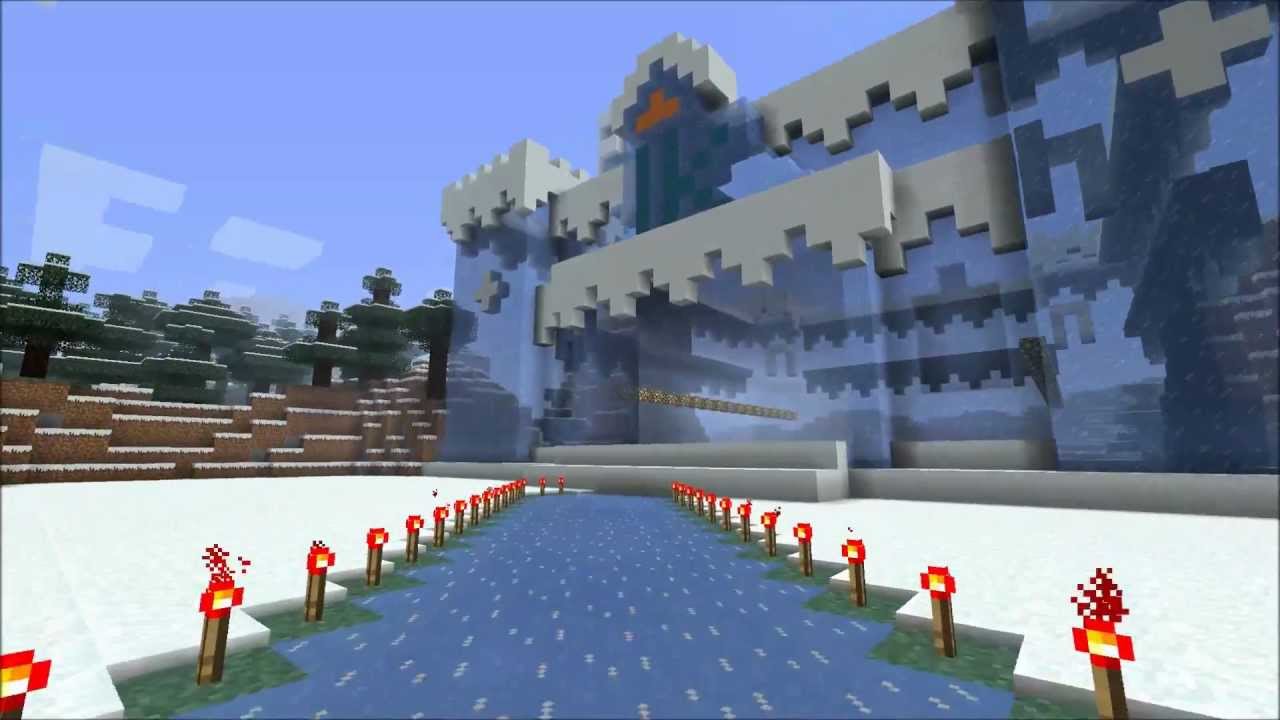 [IK Minecraft] Building The Icy Kingdom! - YouTube