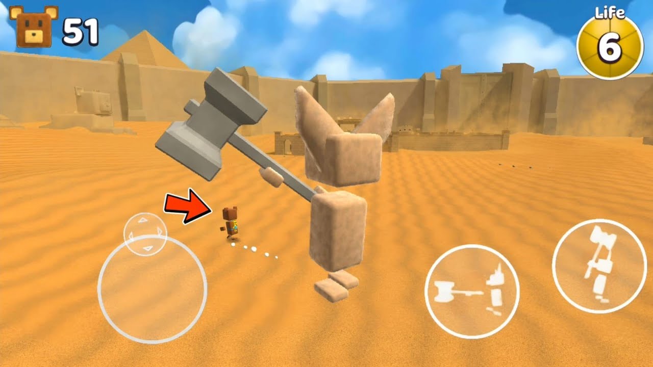 Super Bear Adventure Gameplay Walkthrough - Desert Boss - YouTube