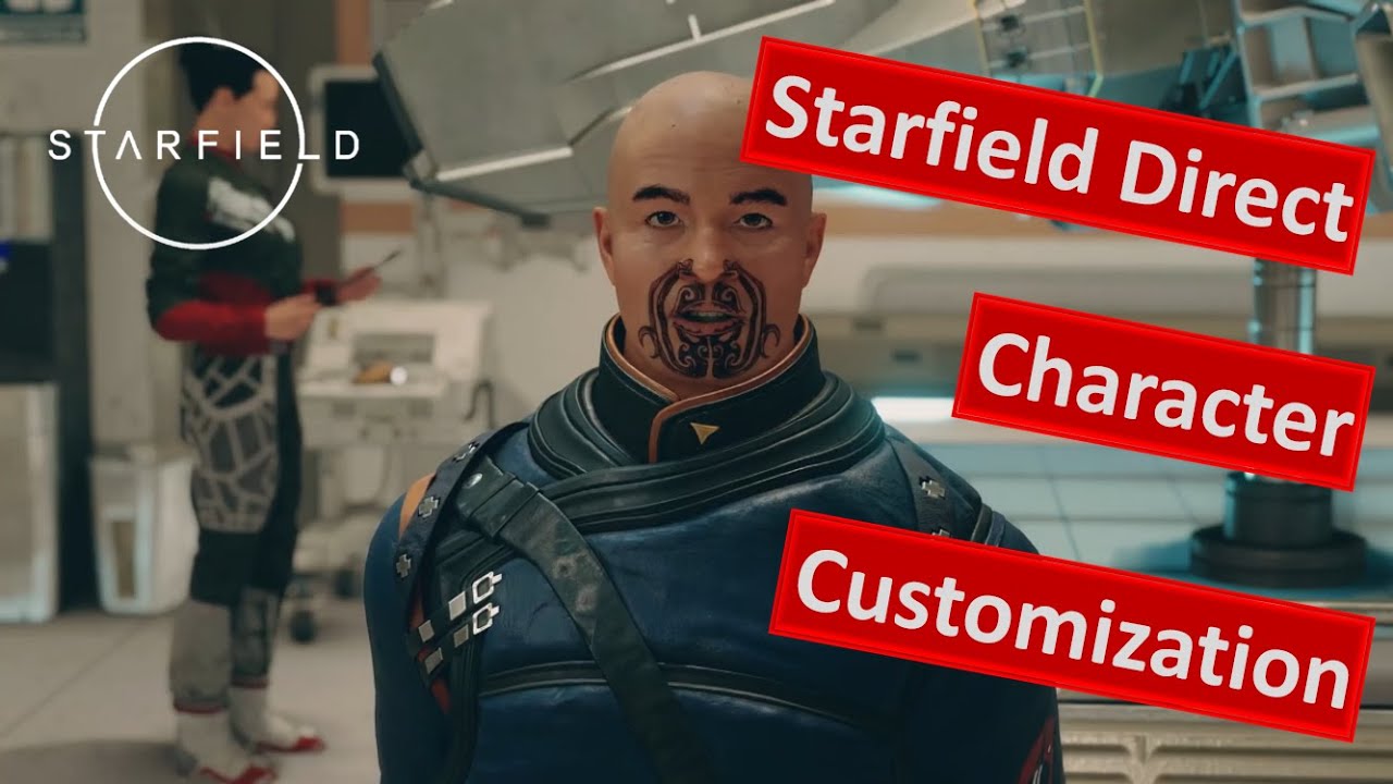 Starfield Direct Character Customization; Starfield Photo mode ...