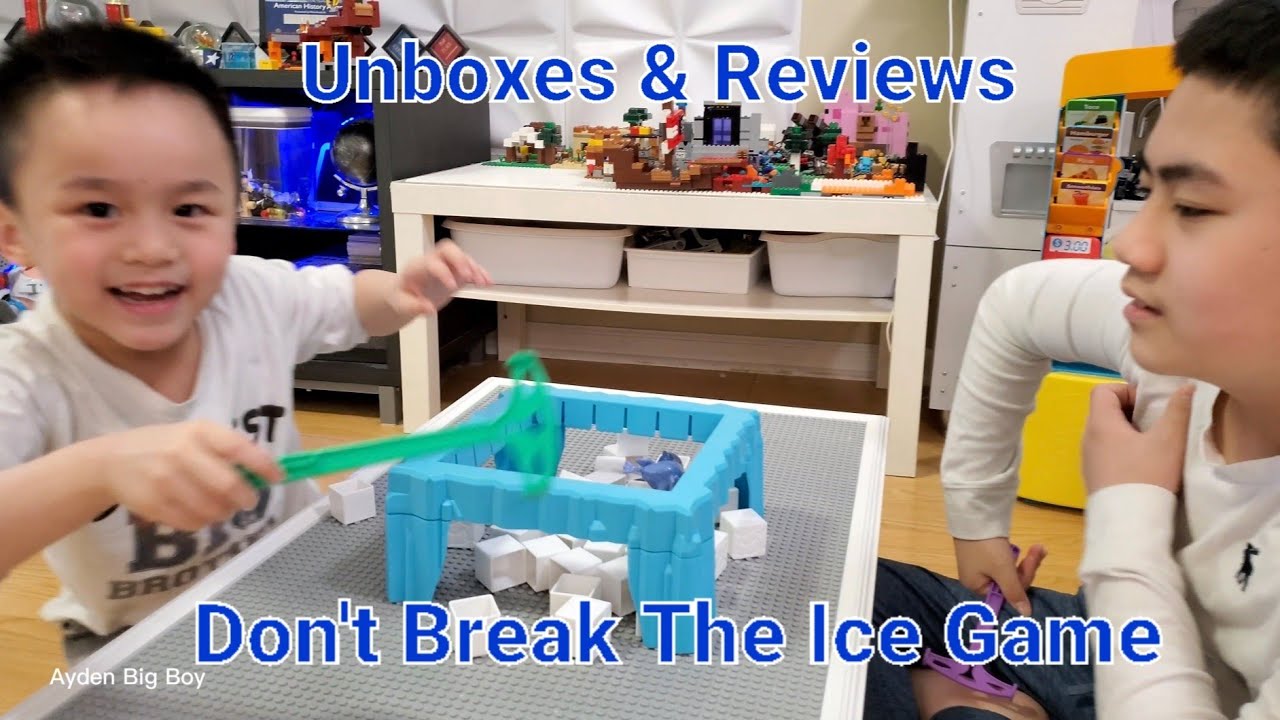 Unboxes & Reviews Don't Break the Ice Game - YouTube