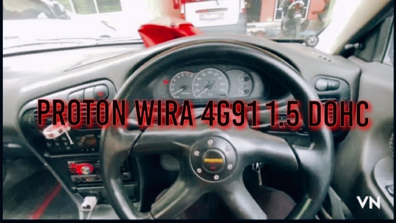 PROTON WIRA ENJIN 4G91 MITSUBISHI WOW - YouTube