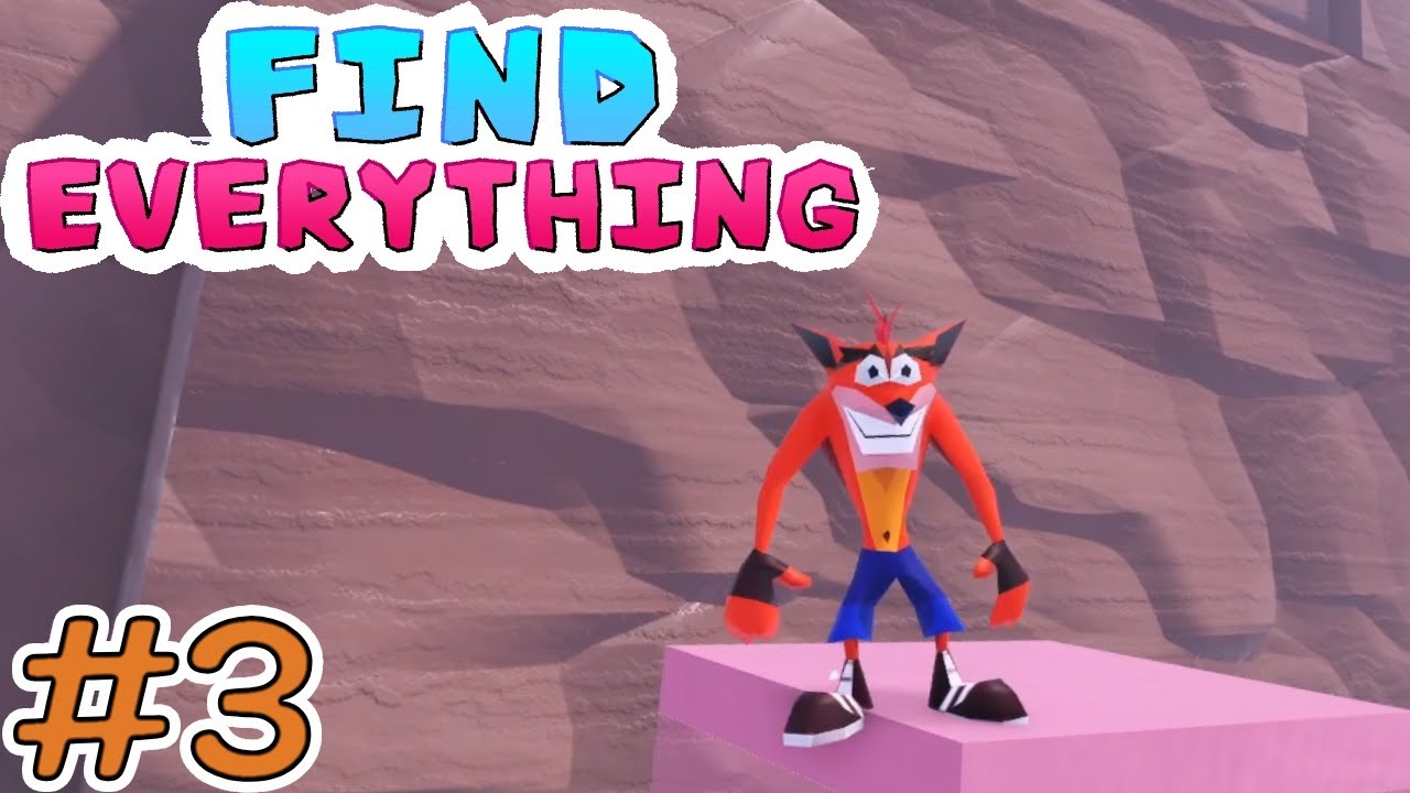 ROBLOX: Find Everything | Part 3 w/Mario, Luigi and Crash - YouTube