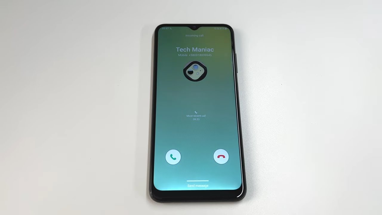 Samsung Galaxy A03s Incoming Call Waiting, Holding & Conference (One UI ...