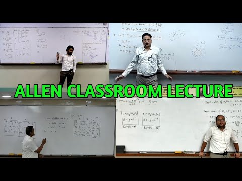 Allen lecture || Allen classroom lecture 2025 || Allen achiever batch ...