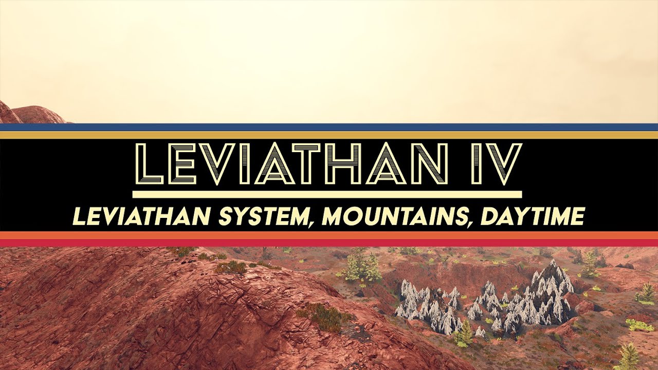 A Walk Through the Starfield | Leviathan IV | Leviathan System, Mountains, Daytime - YouTube