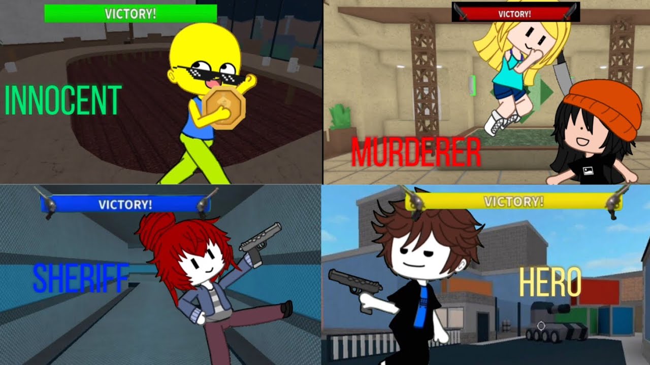 Hero, Sheriff, Murderer, Innocent // mm2 Trend ‼️ // Sammy miracles ☺️ ...