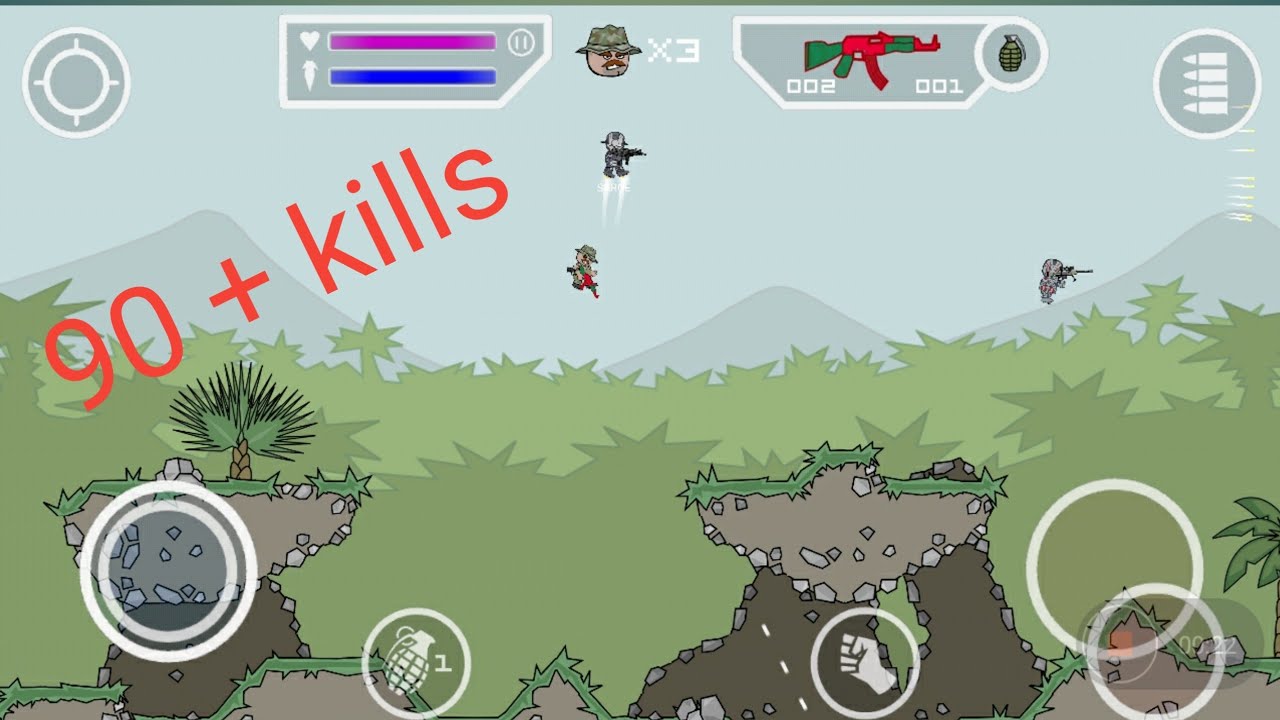 Mini Militia l Mini Militia old Version l warrior Gaming l Double Army ...