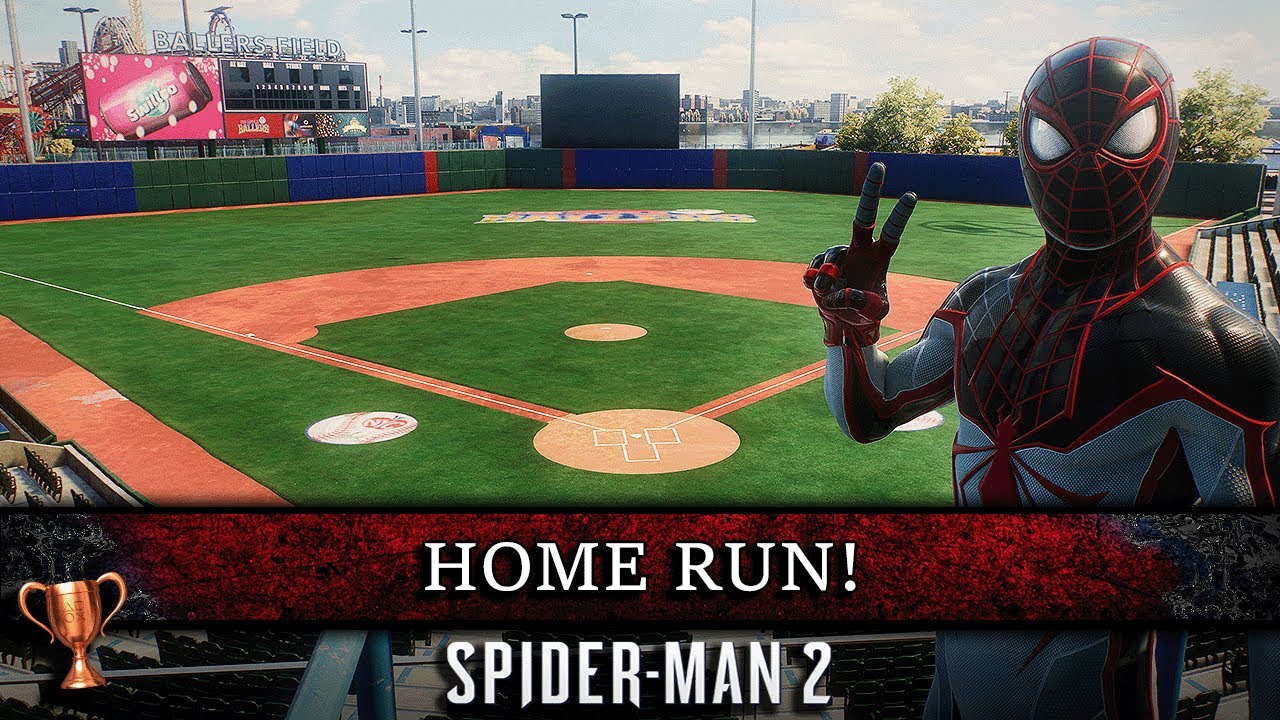 Home Run! – Passe Por TODAS as Bases do Estádio | Spider Man 2 - YouTube