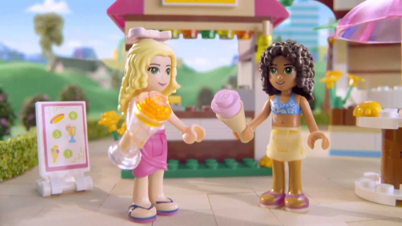 LEGO Friends-City Pool - YouTube