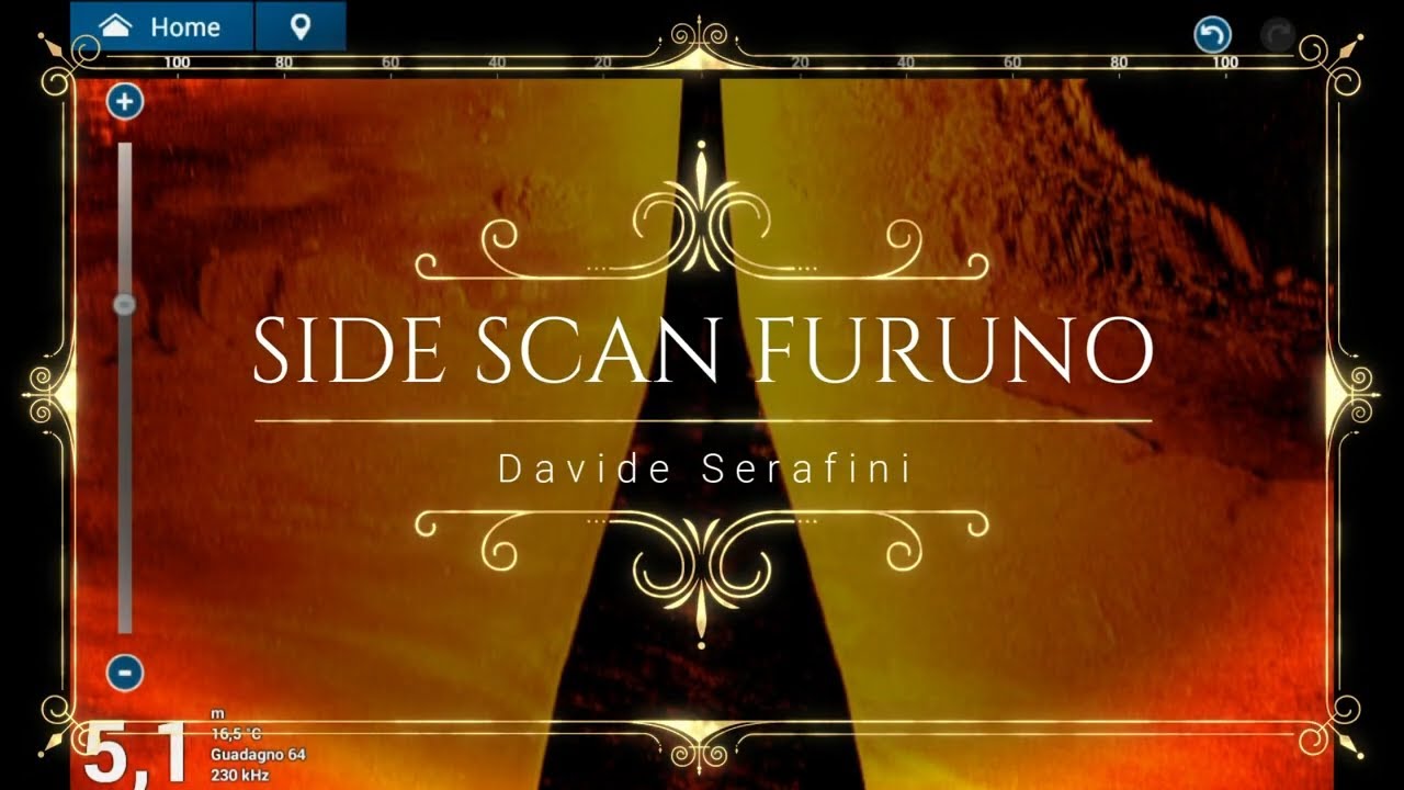 Trailer Side Scan Sonar Furuno - YouTube