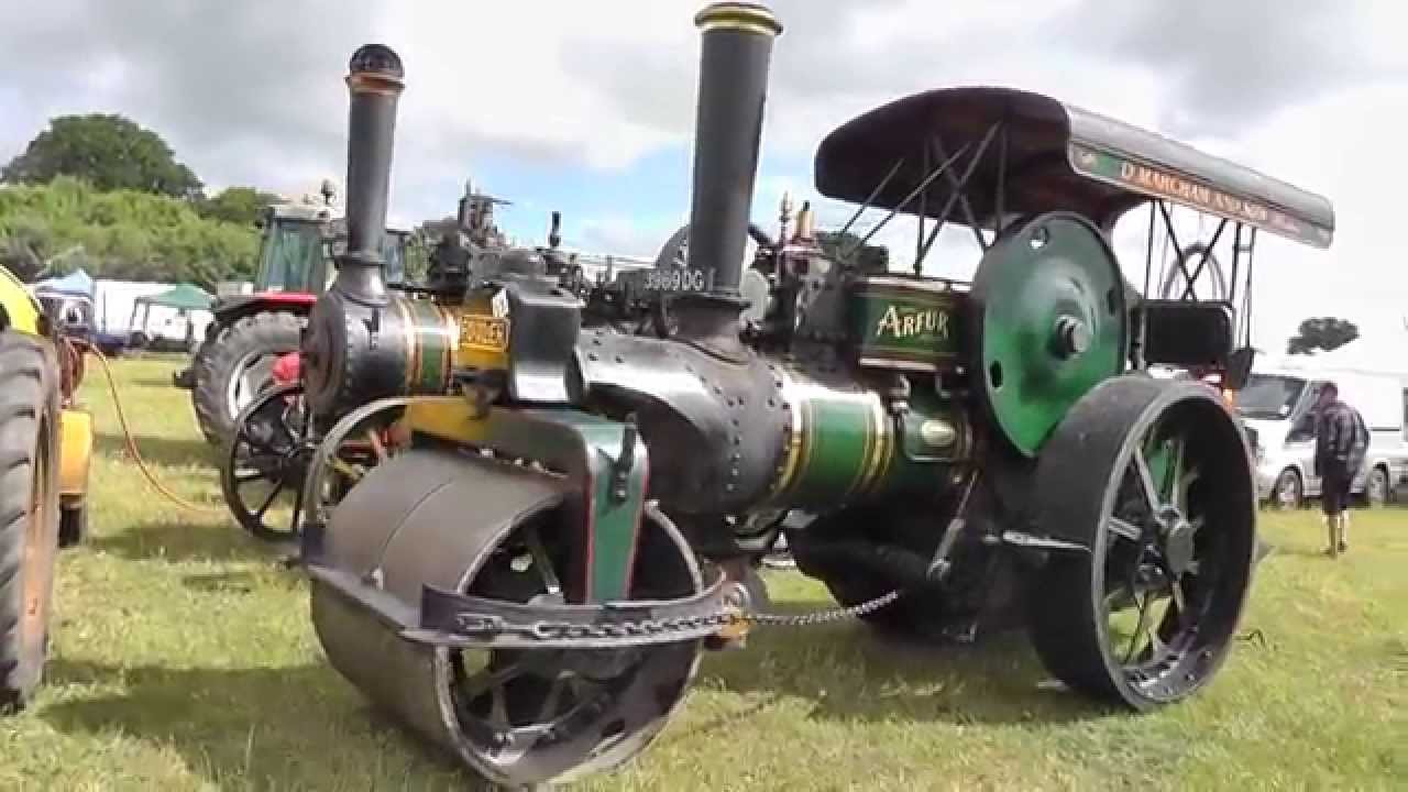 Traction Engines Model Steam - Stoke Row Steam - England 2015 - YouTube