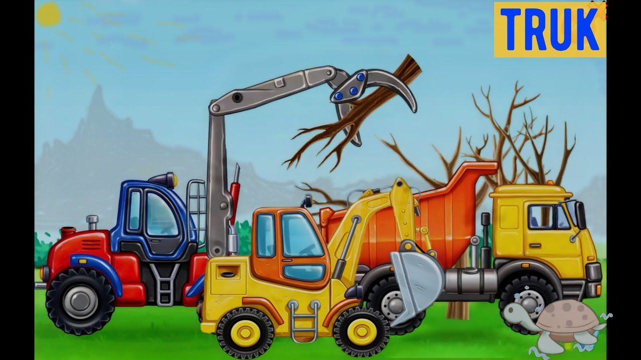 Truck factory for kids - YouTube