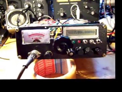 40 Meter transceiver home made - YouTube