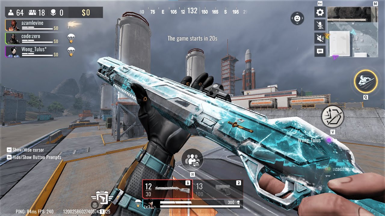 BLOOD STRIKE - 1 vs 10 with MP155 (Legend Rank) Gameplay #bloodstrike ...