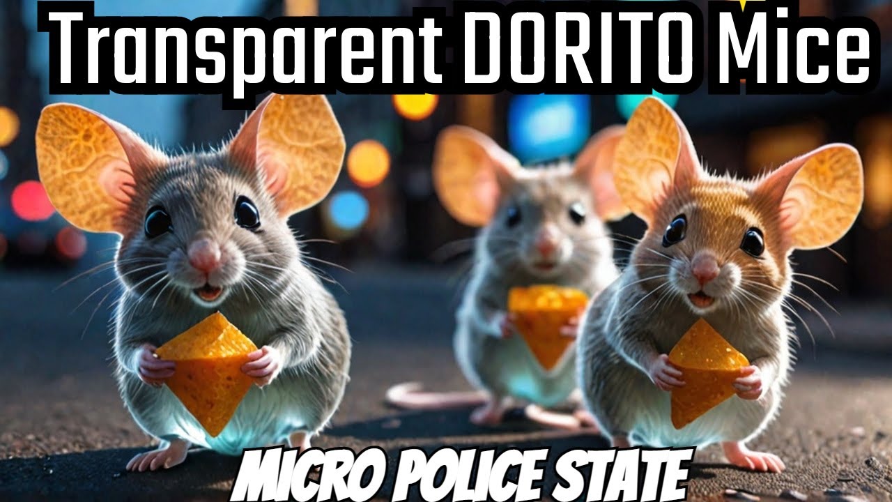 CONTINUUM Digital MICRO Police State, Transparent Dorito Mice ...