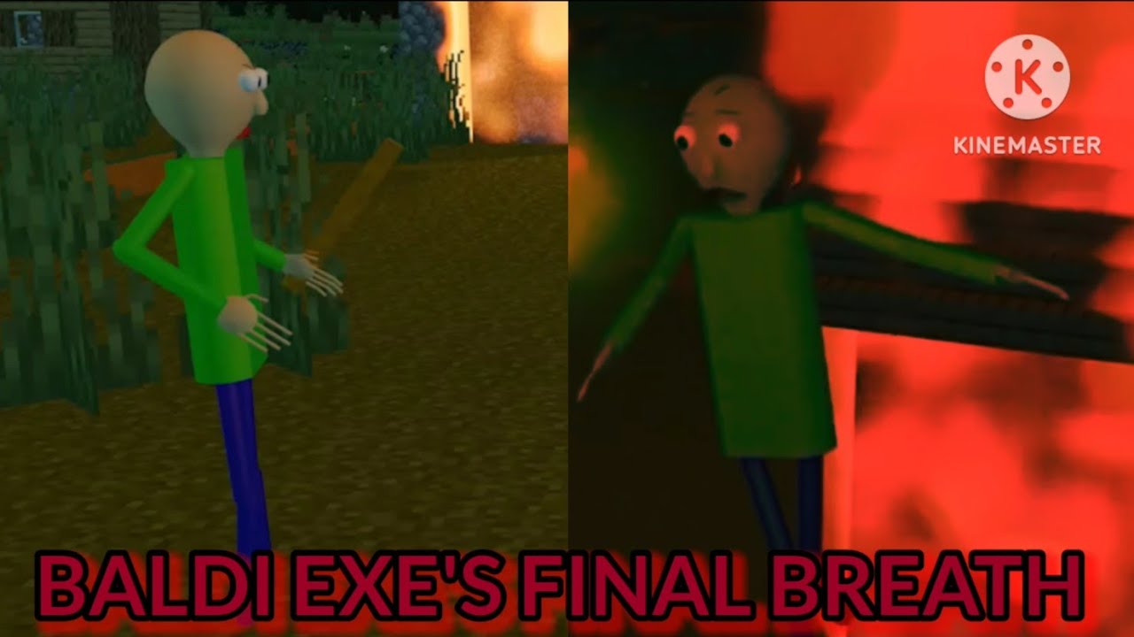 BALDI'S BASICS VS HEROBRINE CHALLENGE 77 fanmade. (baldi exe's final ...