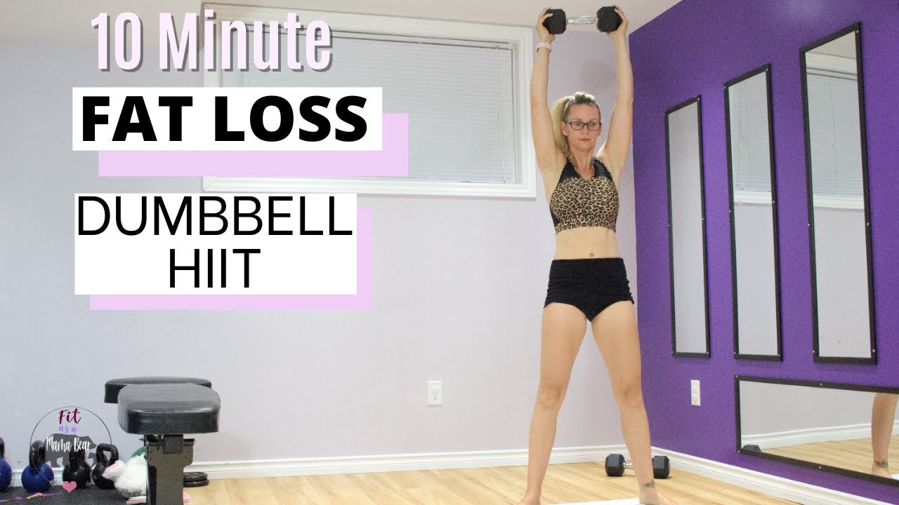 10 Minute Full Body INTENSE Workout AT Home For Weight Loss - YouTube