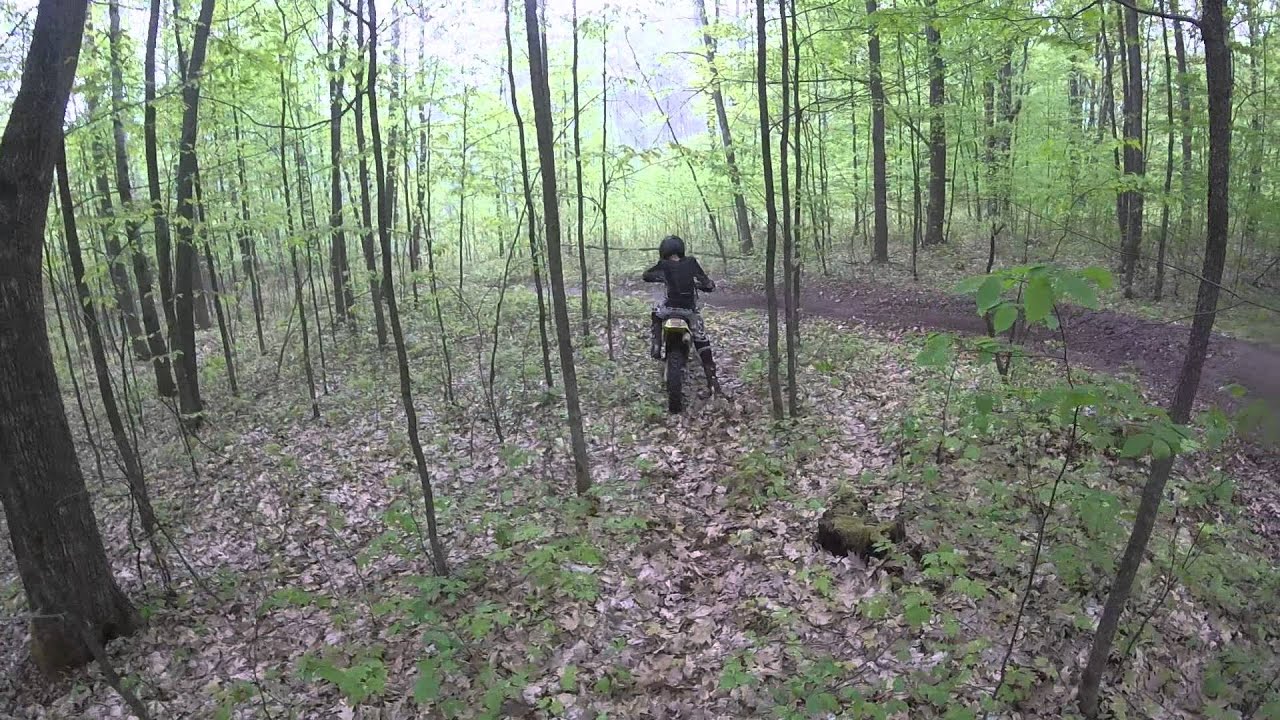 Kx 125 and Rm 85 trail riding - YouTube