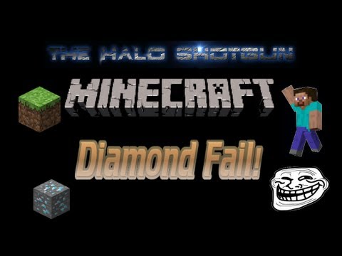 Minecraft- Diamond Fail! - YouTube