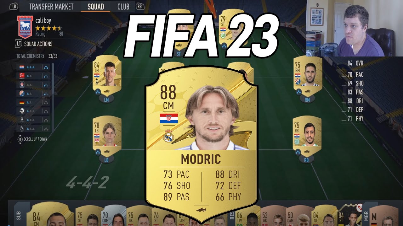 FIFA 23 - 88 LUKA MODRIC PLAYER REVIEW - Croatia Squad - The Balkan FUT ...