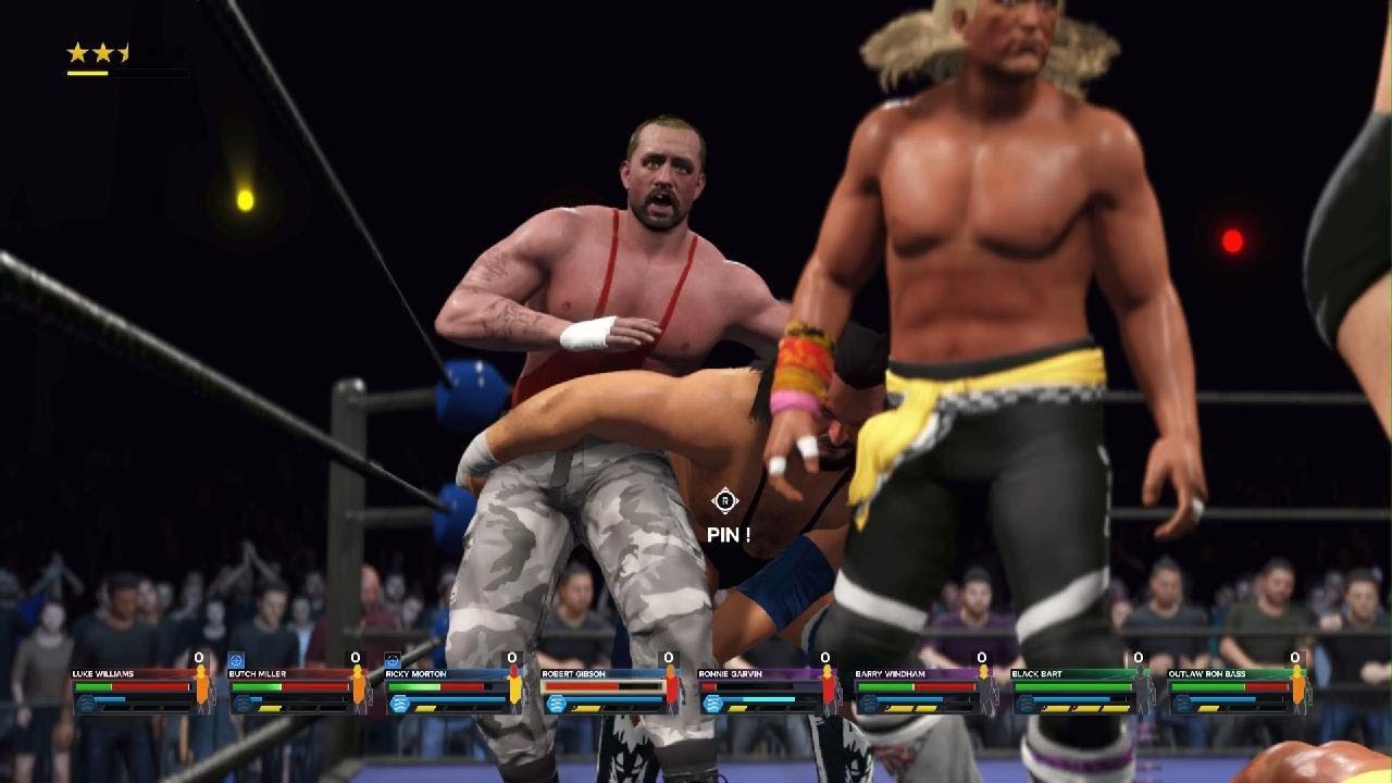 Rock 'n Roll Express vs. Barry Windham & Ron Garvin vs. The Longriders vs. The Sheepherders ...